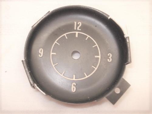 Clock Face Plate, New - Corvette & Classic Car Parts Store