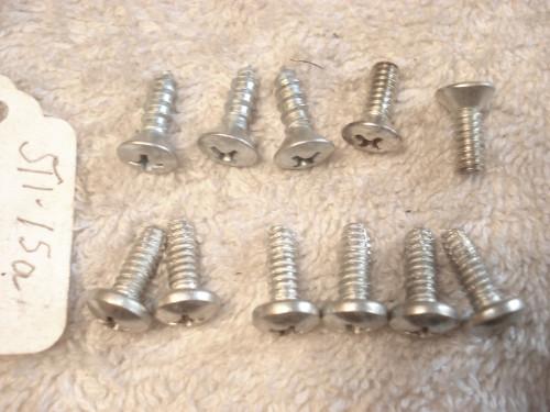 Trunk Cardboard Liner Fastener Kit, New 11 pc. Set. - Corvette ...
